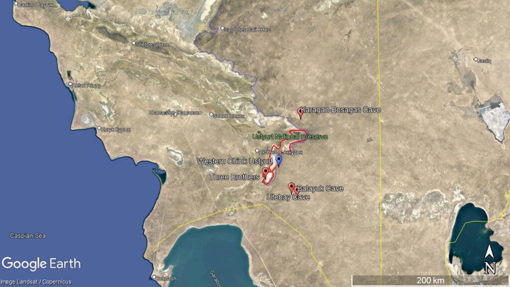 Ustyurt Caves - Speleological Sites in Western Central Asia